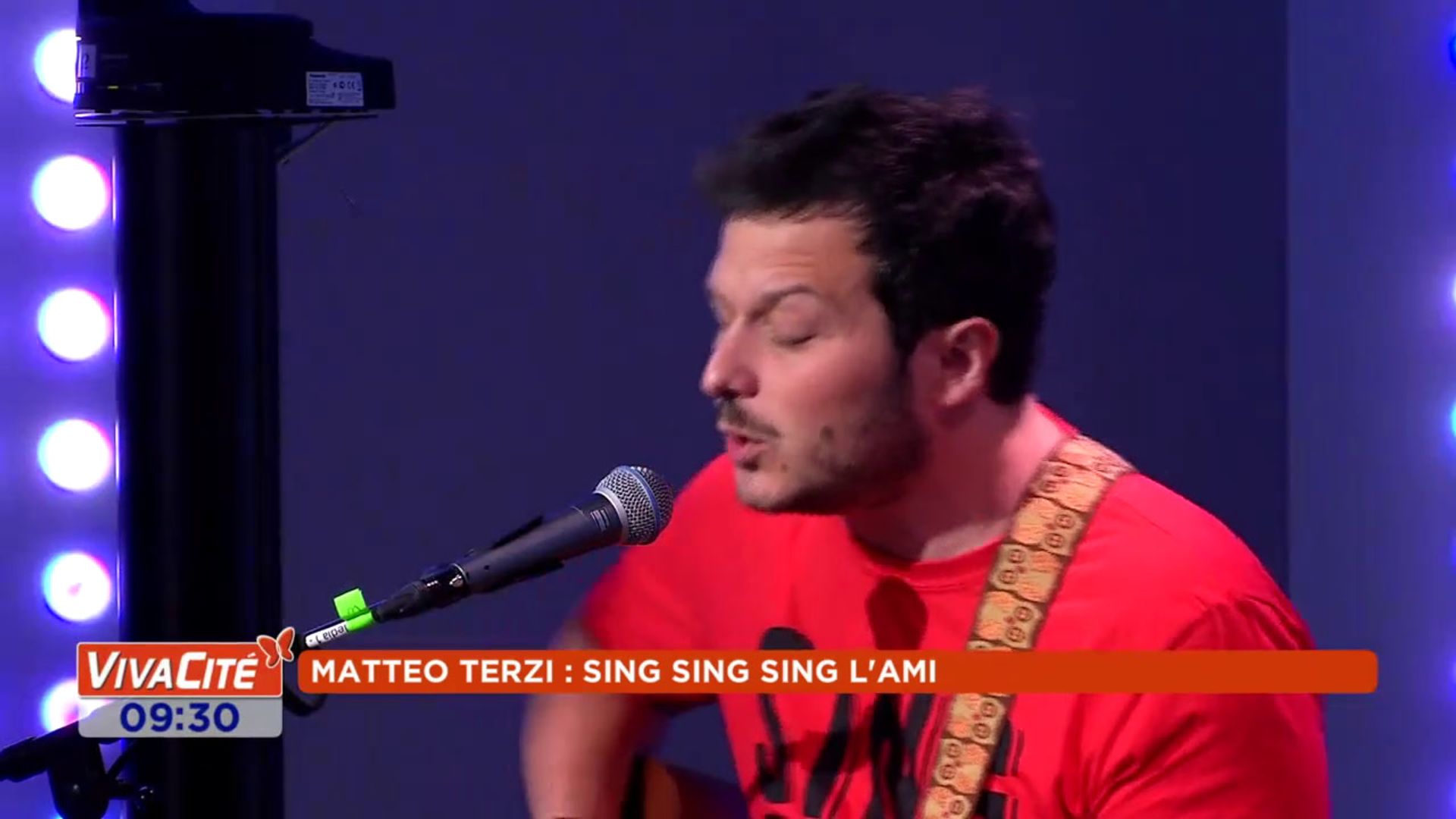 Mattéo Terzi joue "Sing sing sing l'ami" - Extrait de Le 8/9 - Auvio