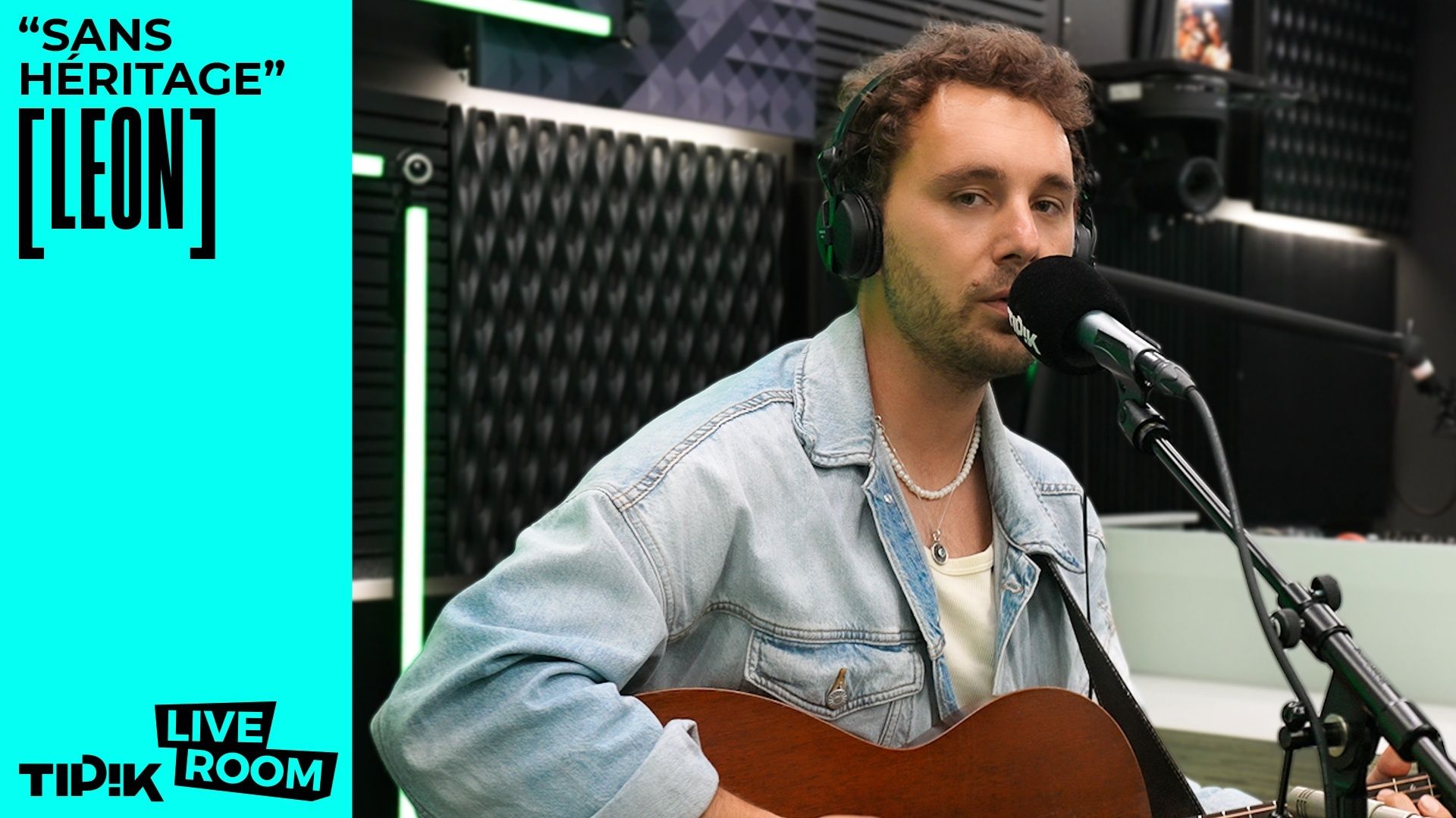 Léon chante "Sans héritage" en direct sur Tipik - Tipik Live Room - Auvio