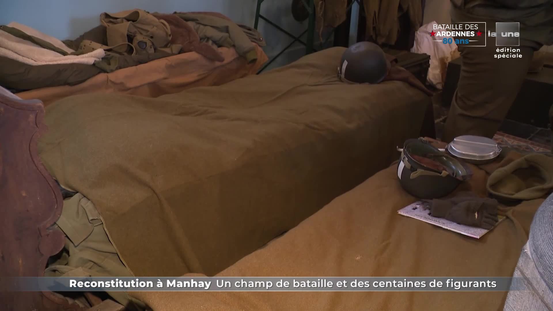 Reconstitution à Manhay : un champ de bataille et des centaines de ...