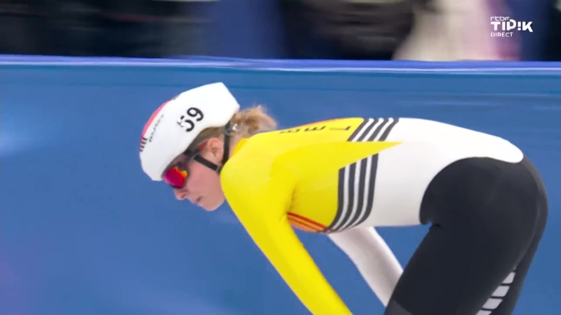 Pas de 2e médaille en shorttrack : Hanne Desmet et Tineke den Dulk ...