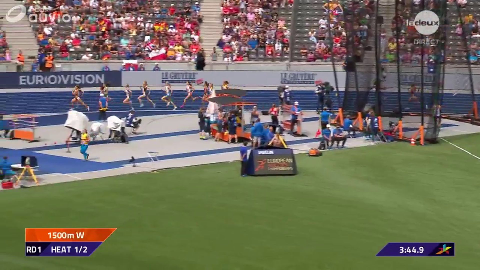 Elise Vanderelst manque la finale du 1500m d'un souffle - Athlétisme - Championnats d'Europe - Auvio