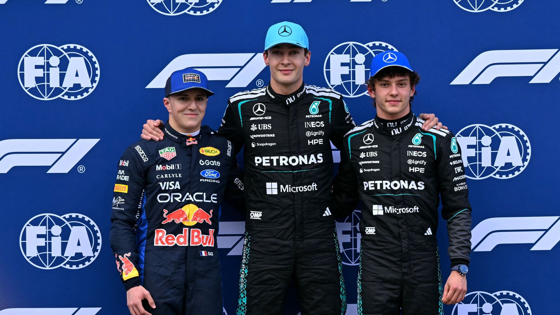 F1 Australie : les réactions de Russell, Antonelli et Hadjar après la ...