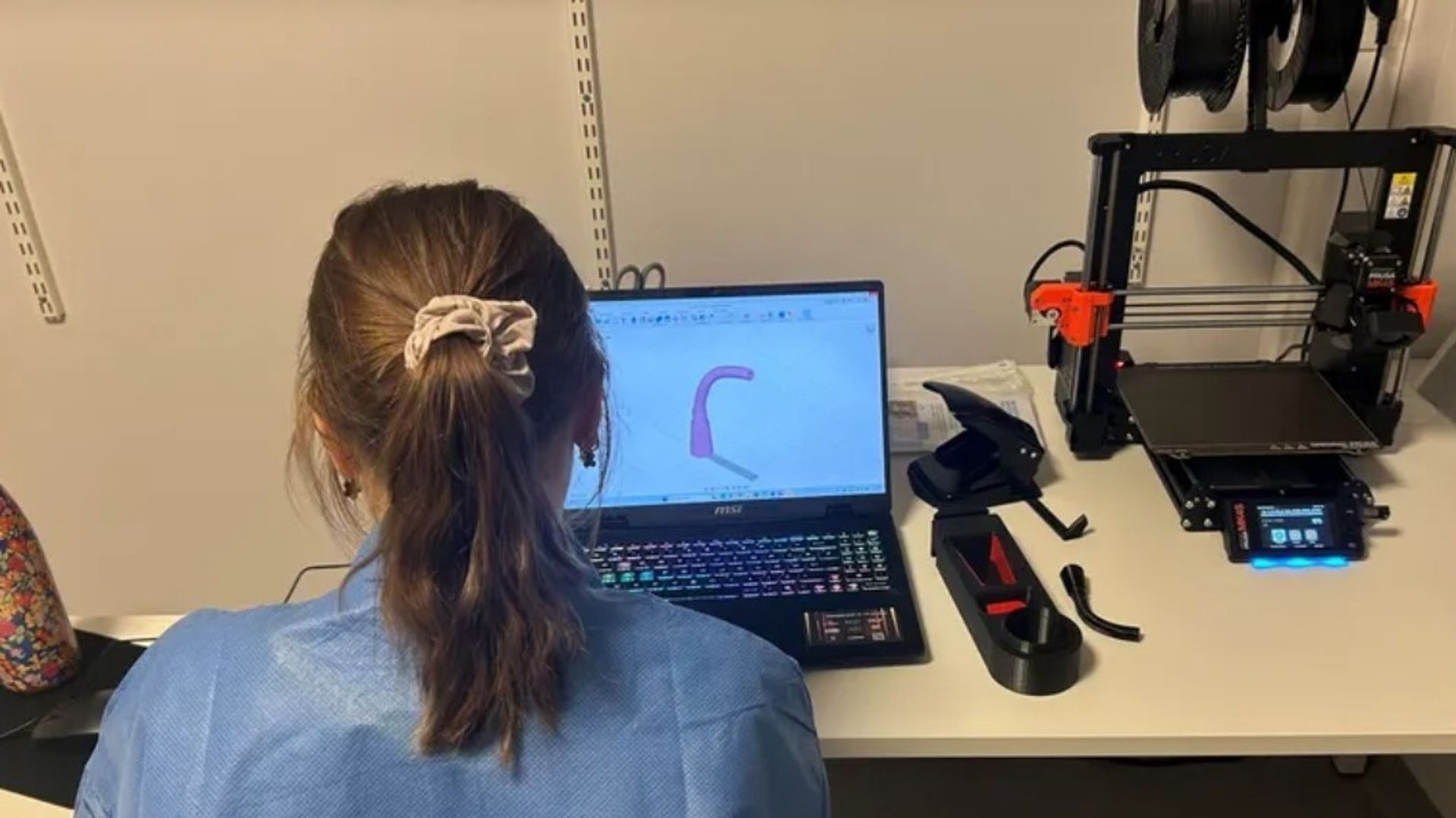 A l’hôpital de Libramont, la 3 D permet d’aider les personnes en perte ...