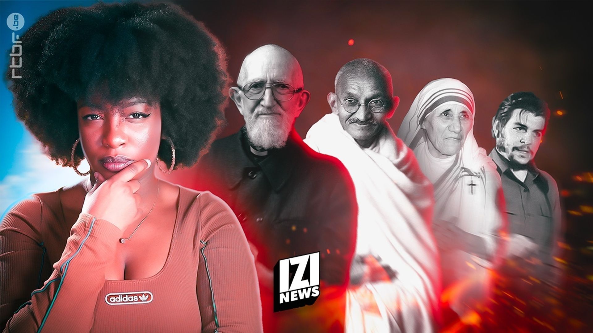 IZI NEWS - Mère Teresa, Gandhi, le Che, l’Abbé Pierre : le mythe et l’ombre - Auvio