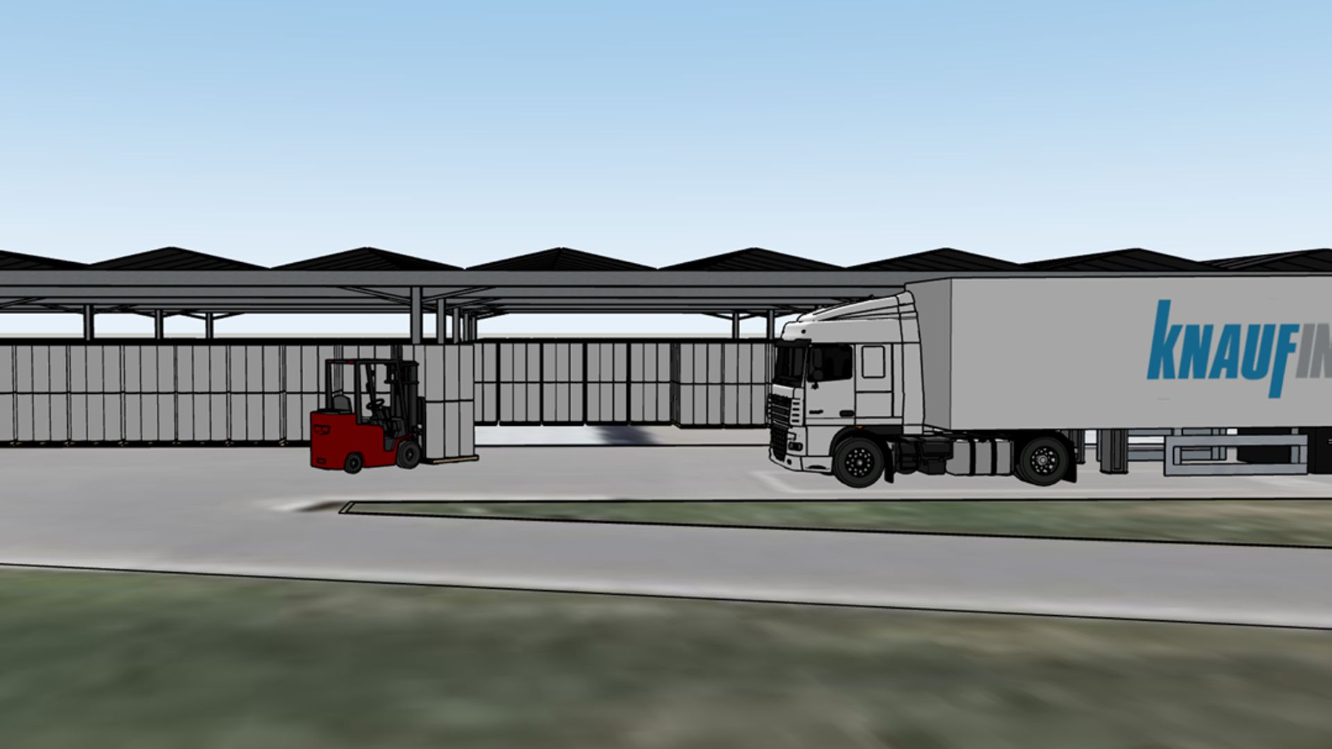 À Visé, Knauf Insulation lance le plus grand auvent photovoltaïque de ...