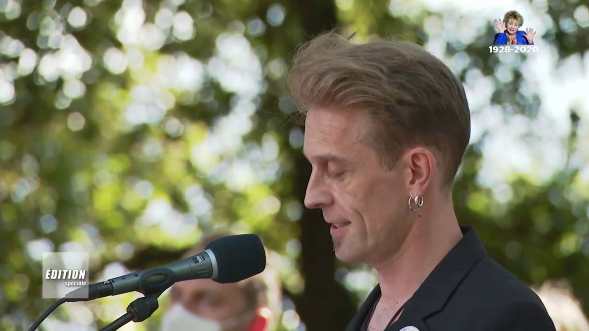 Funérailles d'Annie Cordy : l'hommage de David Alexis - - Auvio