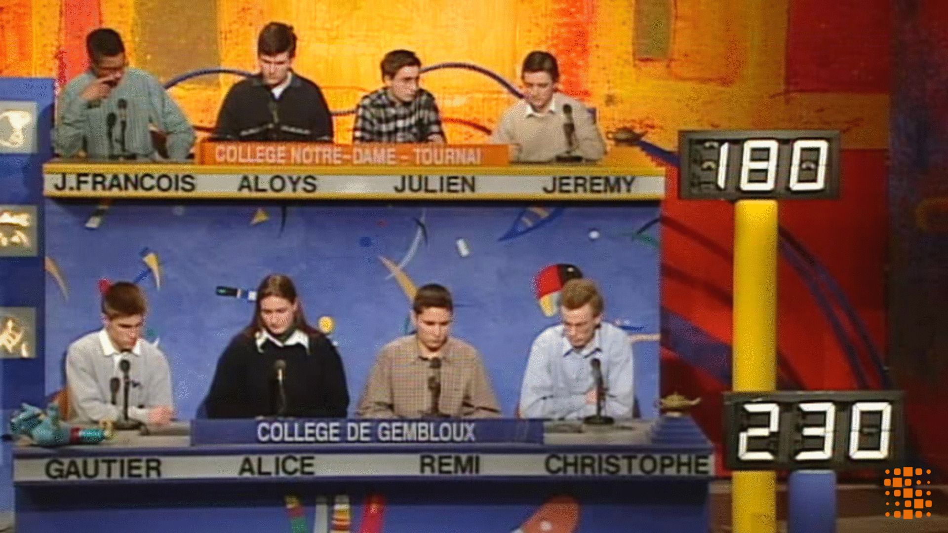 Génies en herbe - Les 1/2 finales "Génies en Herbe" 1997 - Auvio