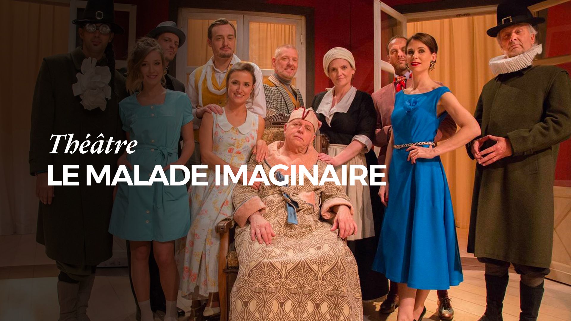 Le Malade Imaginaire de Molière - Avec les animateurs et journalistes ...