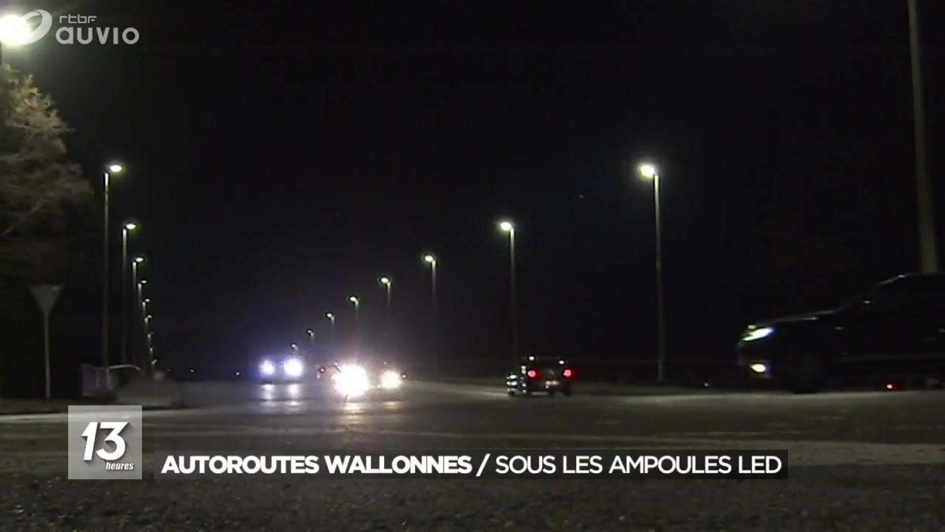 Autoroutes wallonnes : l'ensemble de l'éclairage routier va passer au ...