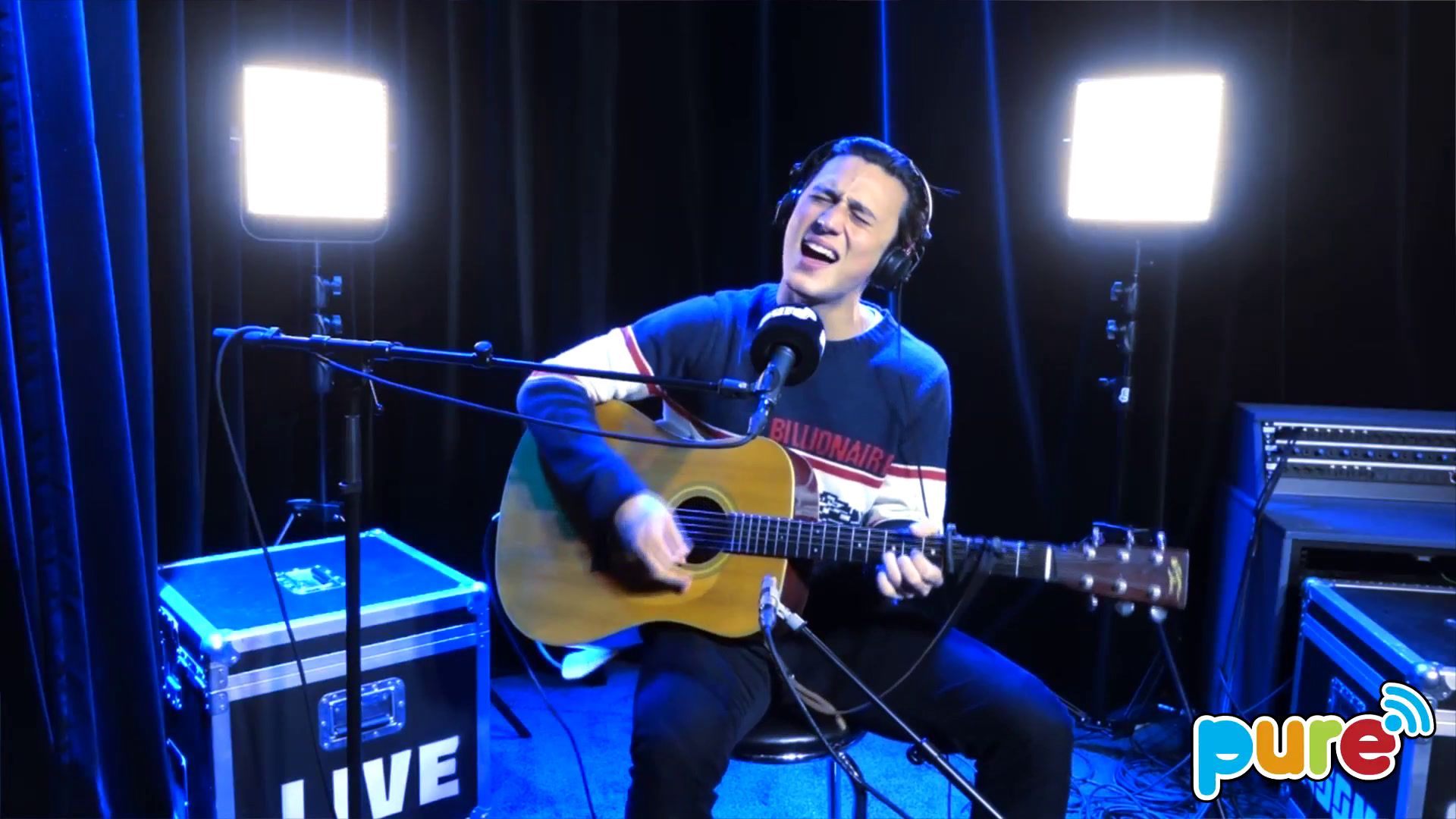 ZAK ABEL "ALL I EVER DO ( IS SAY GOODBYE ) sur PURE - - Auvio