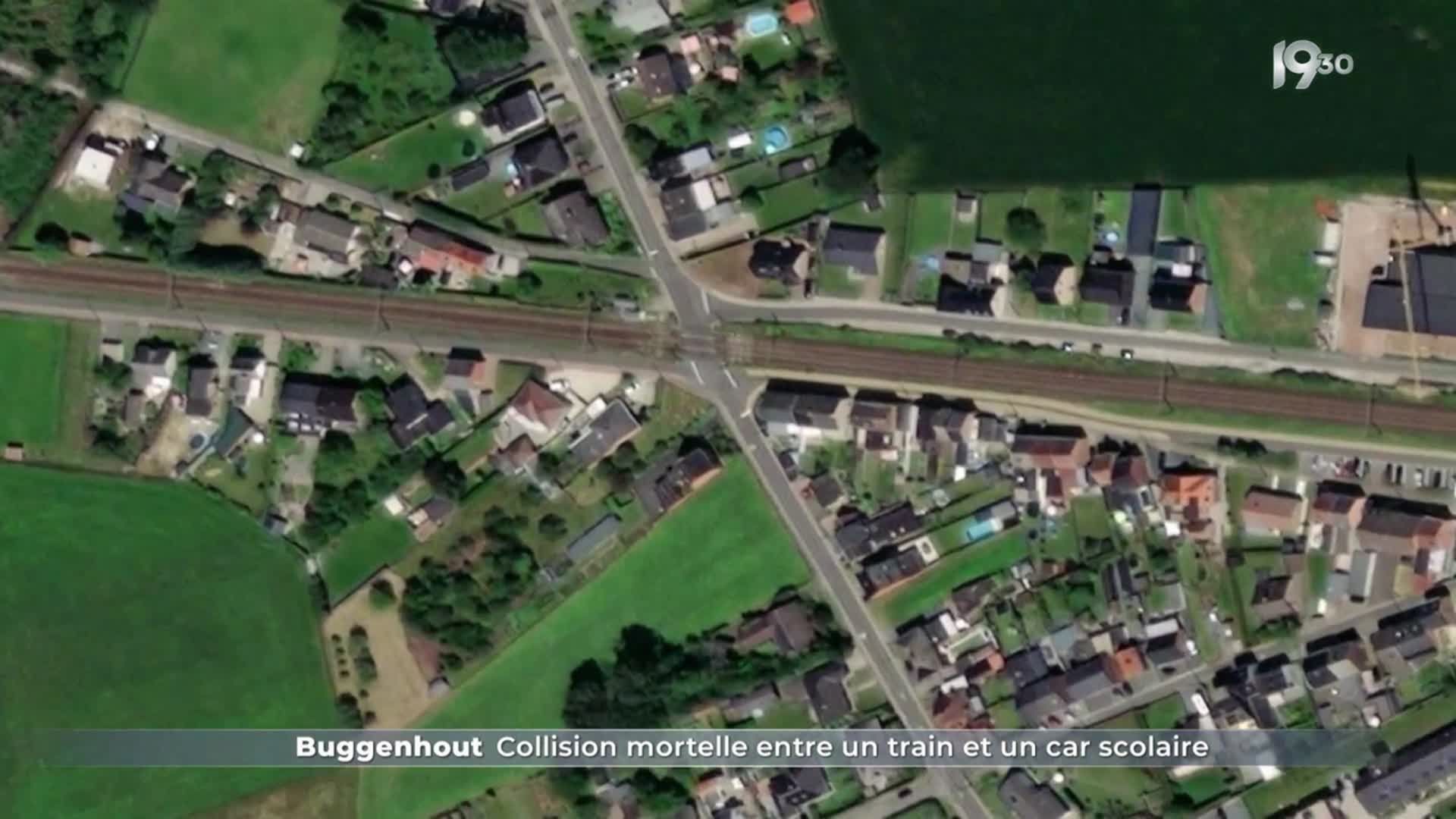 Buggenhout / Collision mortelle entre un train et un car scolaire - - Auvio