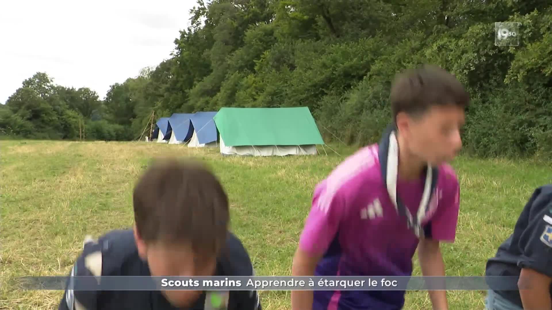 Scouts marins : apprendre à étarquer le foc - - Auvio