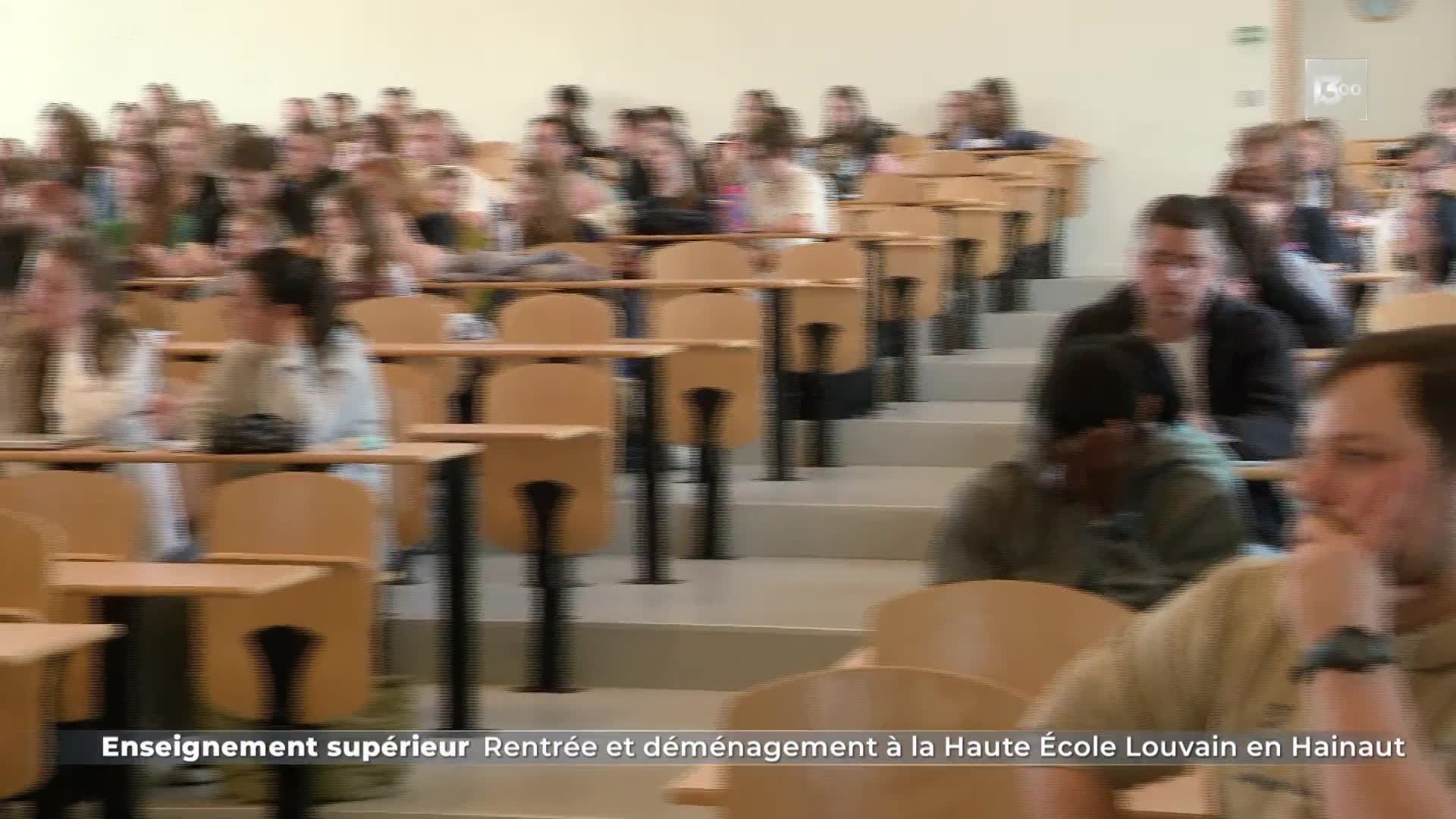 Montignies-sur-Sambre : la HELHa accueille les premiers étudiants - RTBF Actus