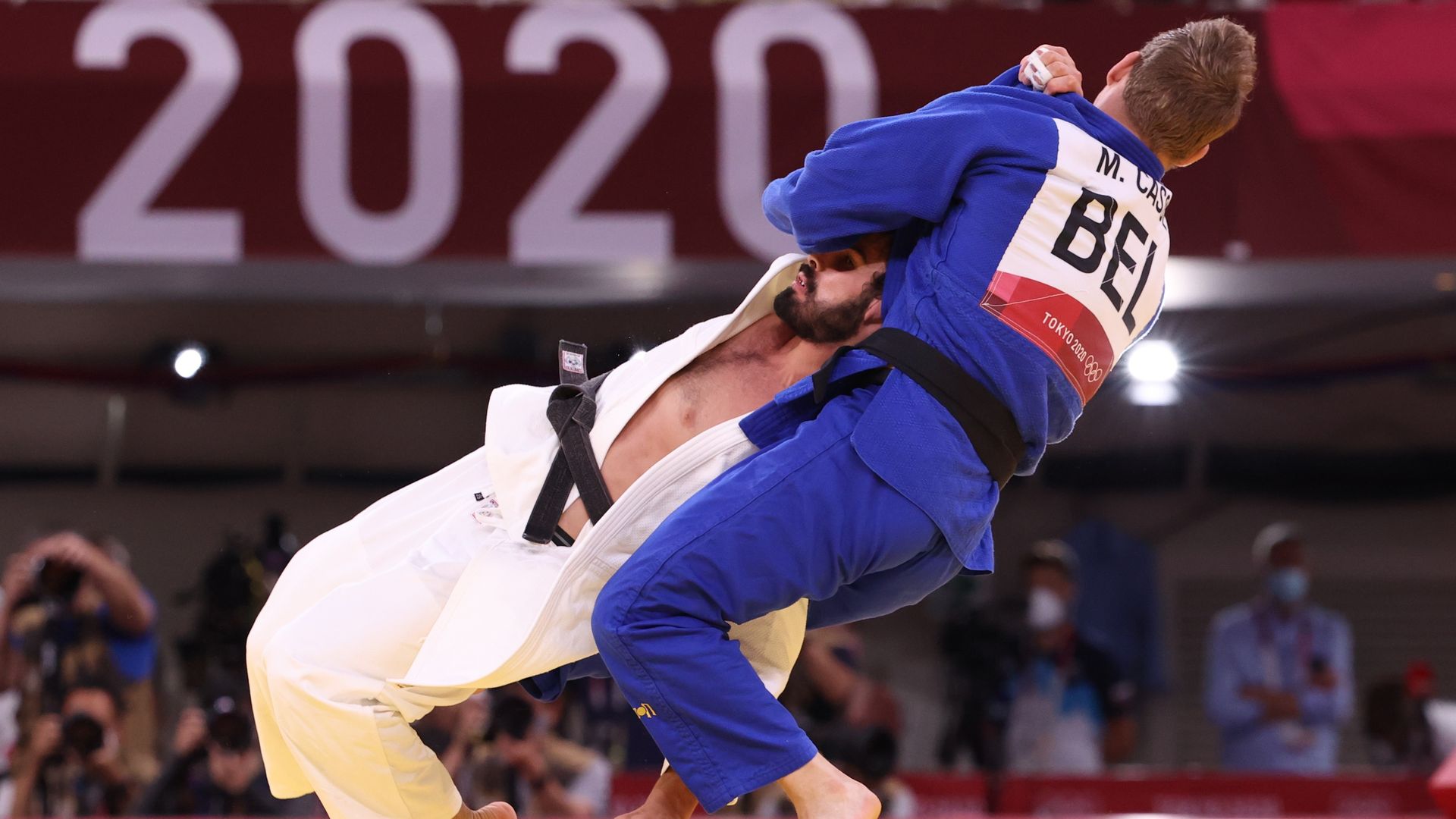 Judo -81kg : Match Bronze : Matthias Casse - Tato Grigalashvili - JO ...
