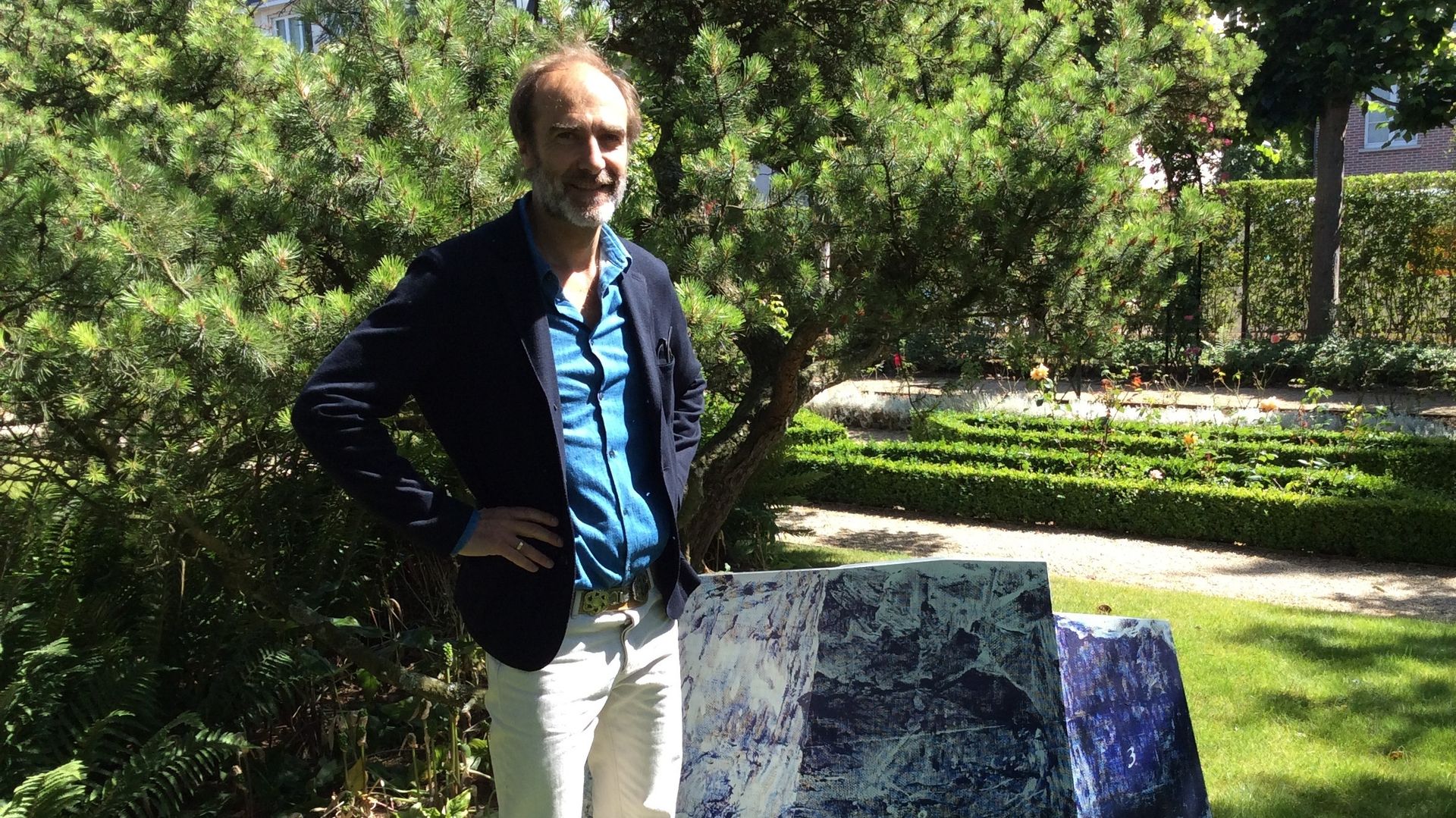 Michel Van Dyck, concepteur de l'exposition "Présent" - l'interview de ...