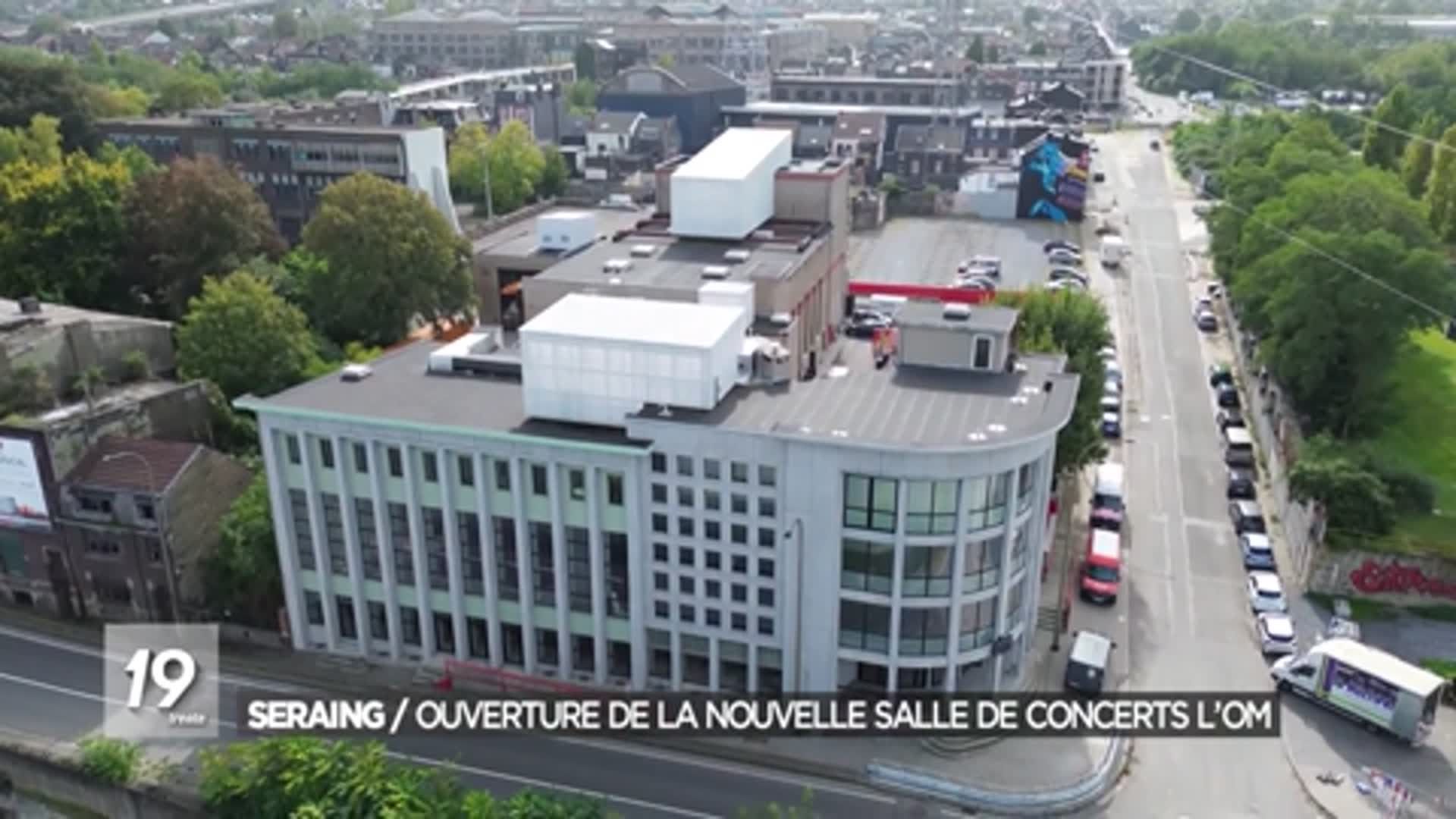 Seraing / Ouverture de la nouvelle salle de concerts l¿OM - - Auvio