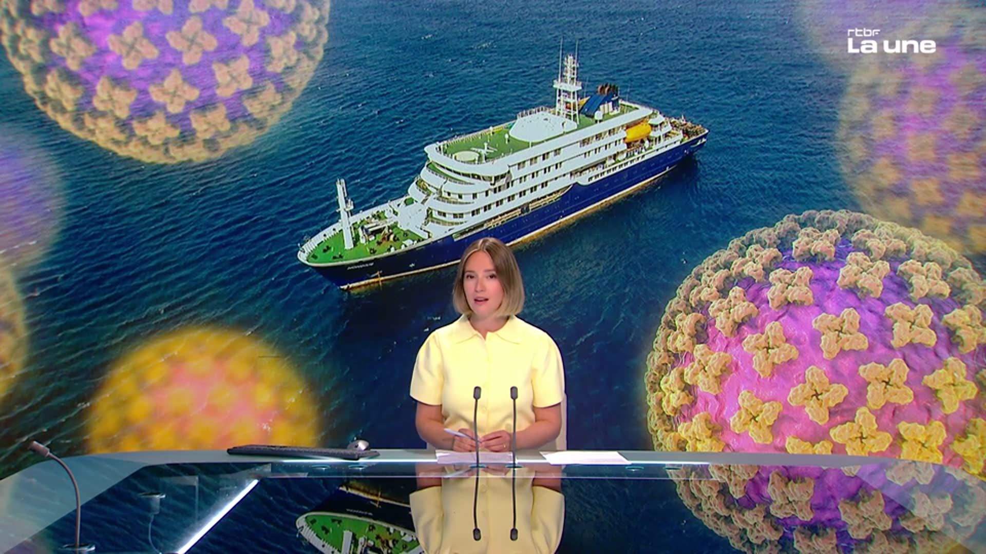 Hantavirus à bord d'un navire de croisière / Confusion autour du lieu d ...