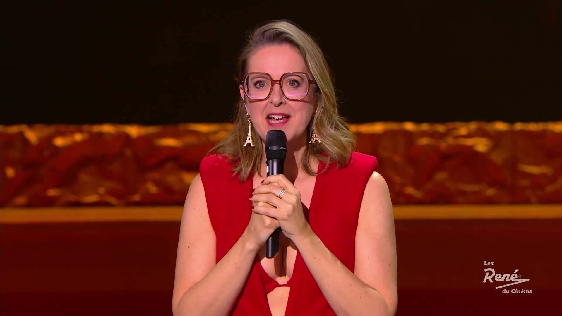 Charline Vanhoenacker déclare ouverte la 15e édition des René du Cinéma ...