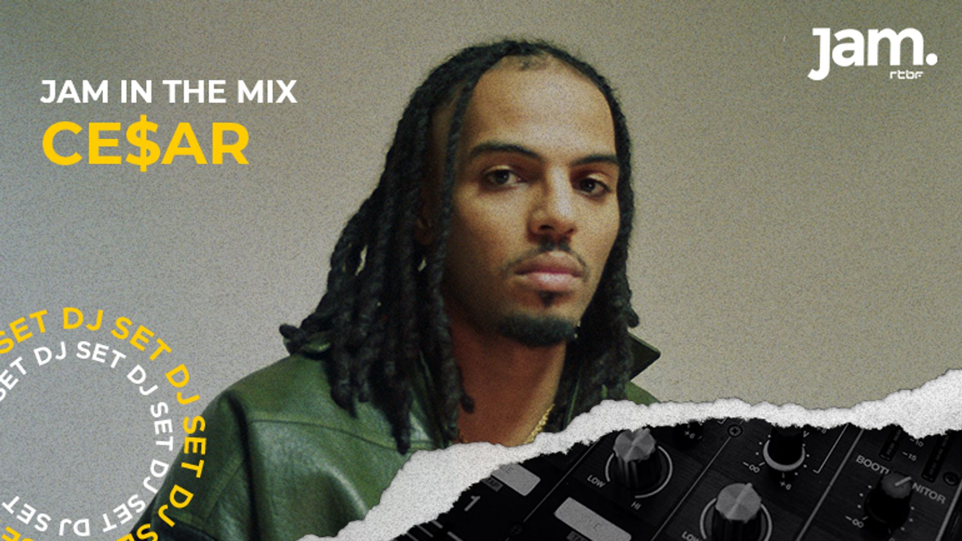 Jam In The Mix - CE$AR - interview + dj set - Auvio
