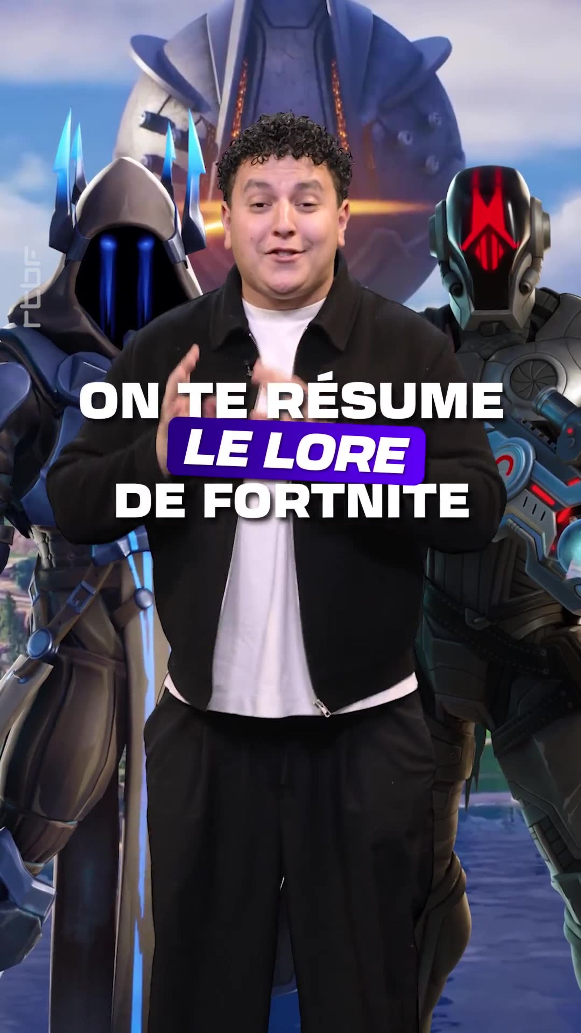 Lemed te résume le lore de "Fortnite" - RTBF iXPé - Auvio