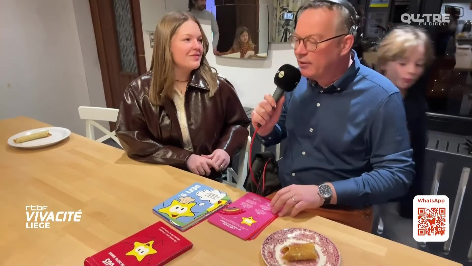 Charlotte Capelle présente "Mr Gus" un jeu sous forme de calendrier ...
