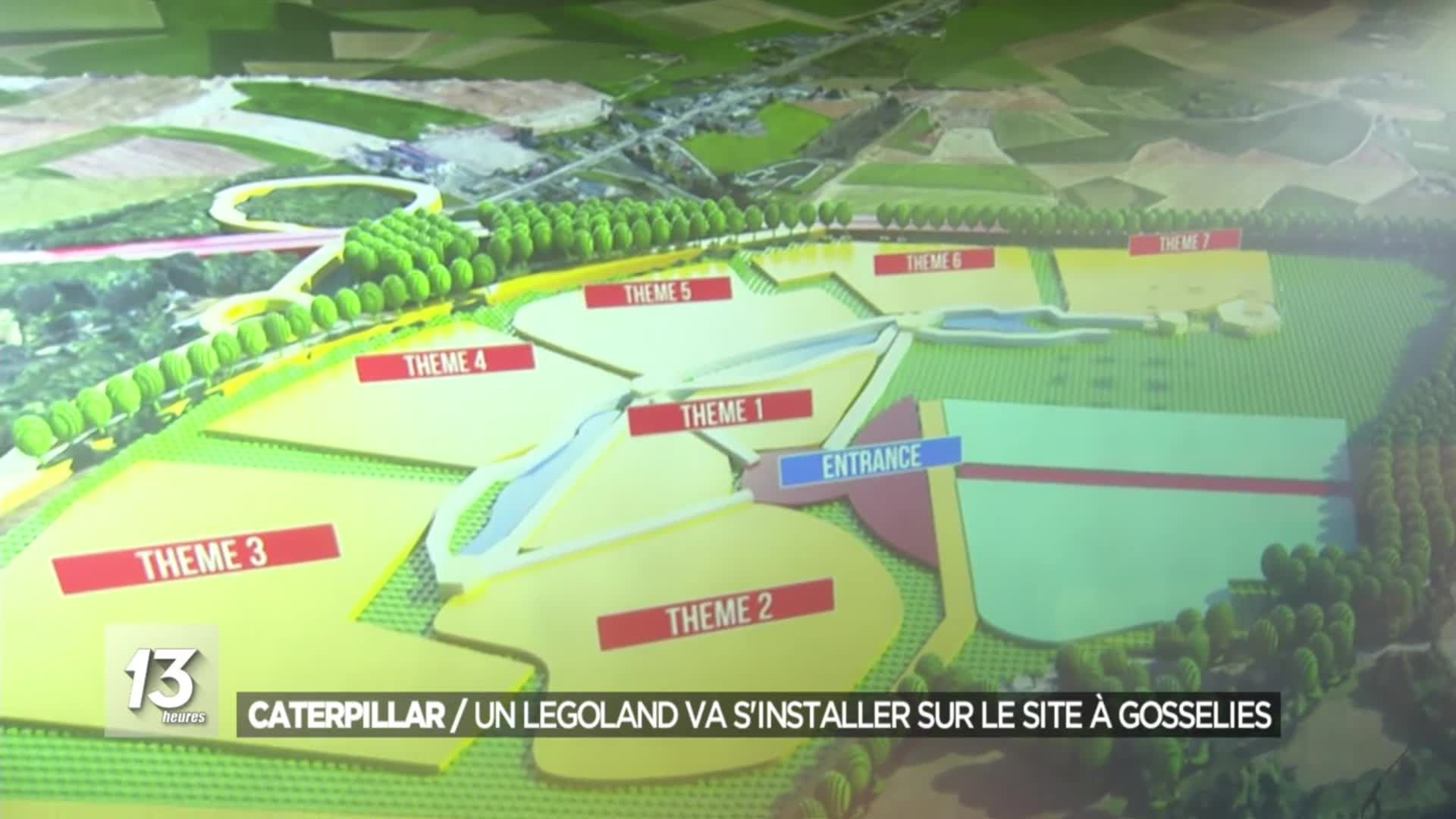 Caterpillar : un Legoland va s installer sur le site à Gosselies - - Auvio