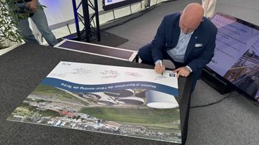 Tertre : la station d'épuration de l'éco-zoning inaugurée sur le site ...