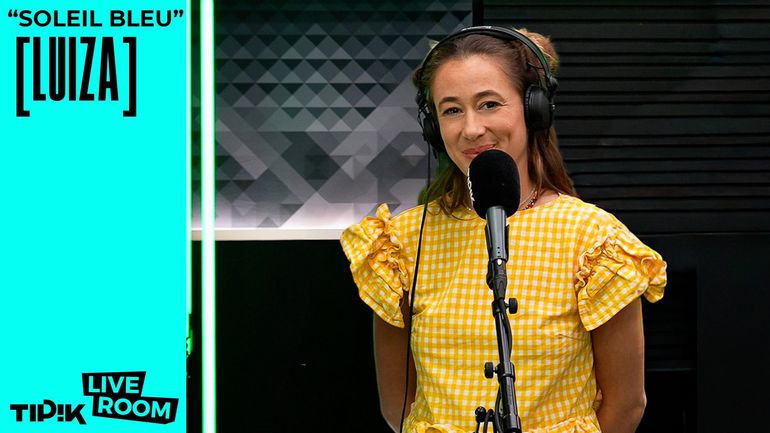Ciel gris en Belgique, mais 'Soleil Bleu' chez Tipik : Luiza illumine le studio chez Samy et Lou ...