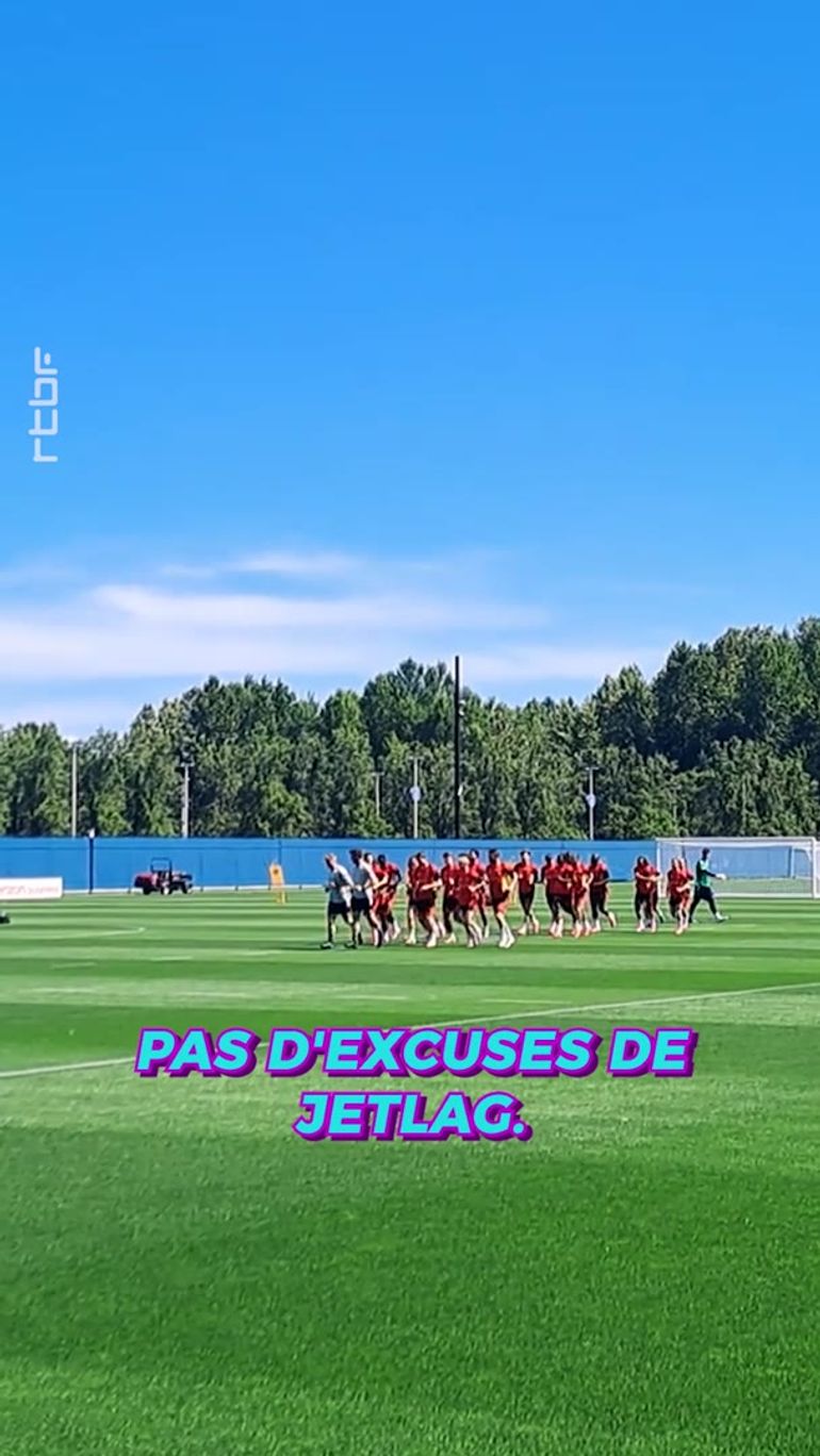 Les diables rouges jouent leur premier match - RTBF Actus